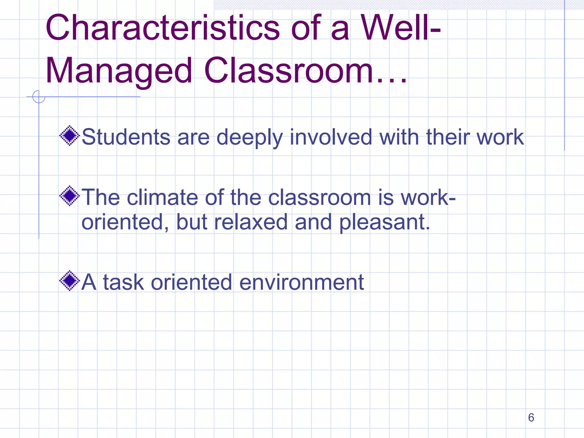 Effective classroom management | PPT