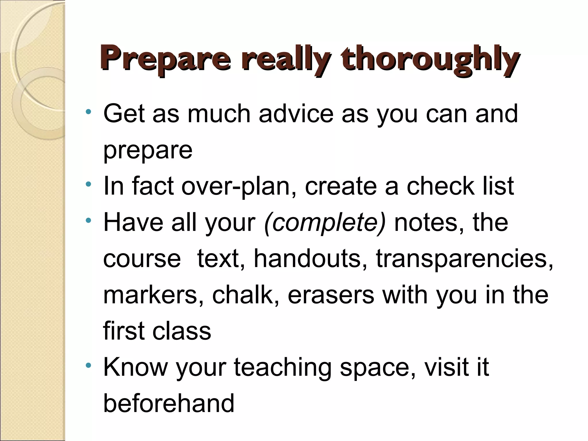 Effective Classroom Management 30 slides | PPT