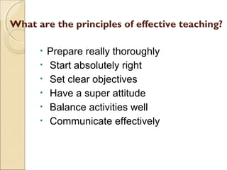 Effective Classroom Management 30 slides | PPT
