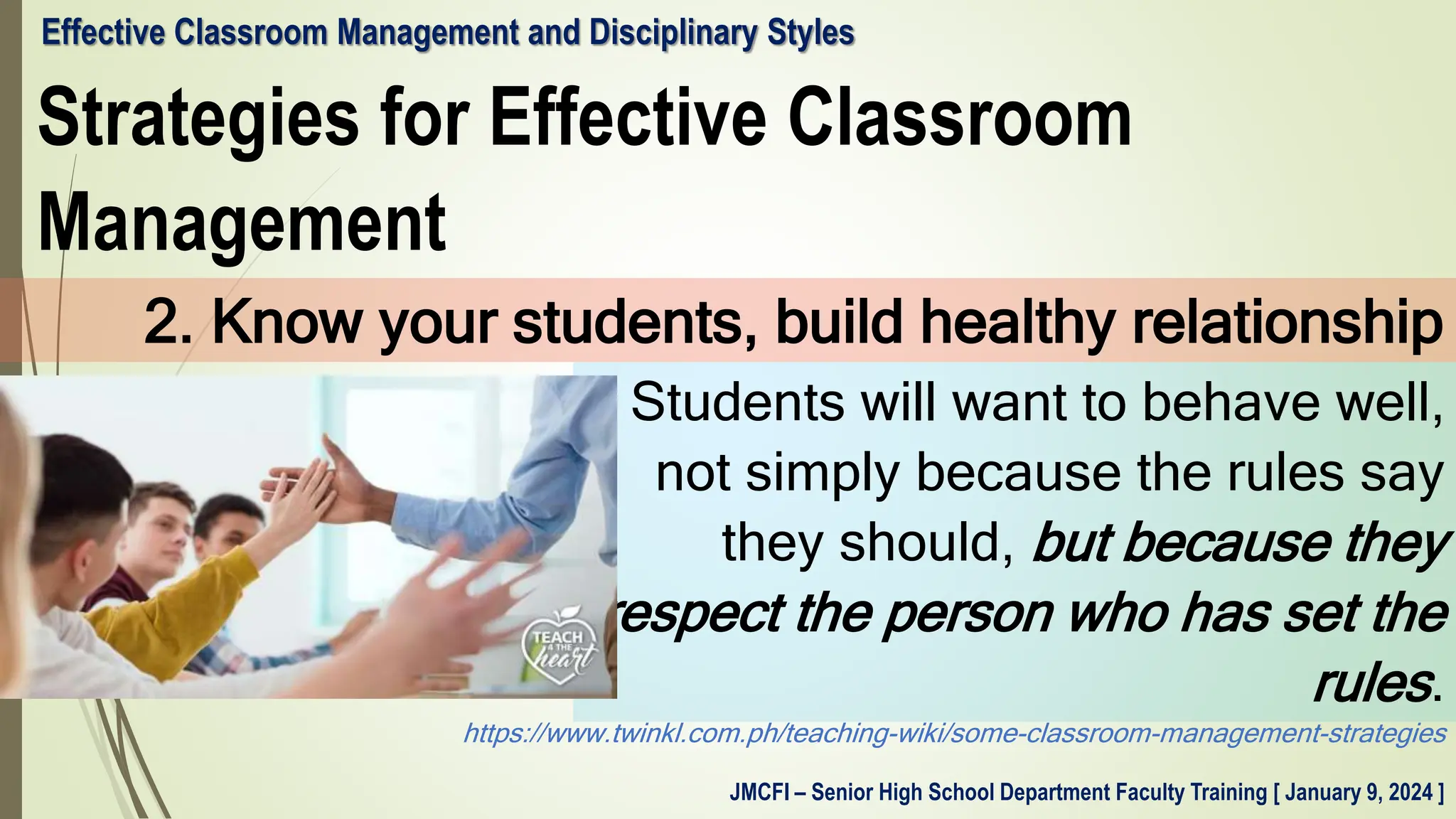 Effective Classroom Management and Disciplinary Styles.pptx