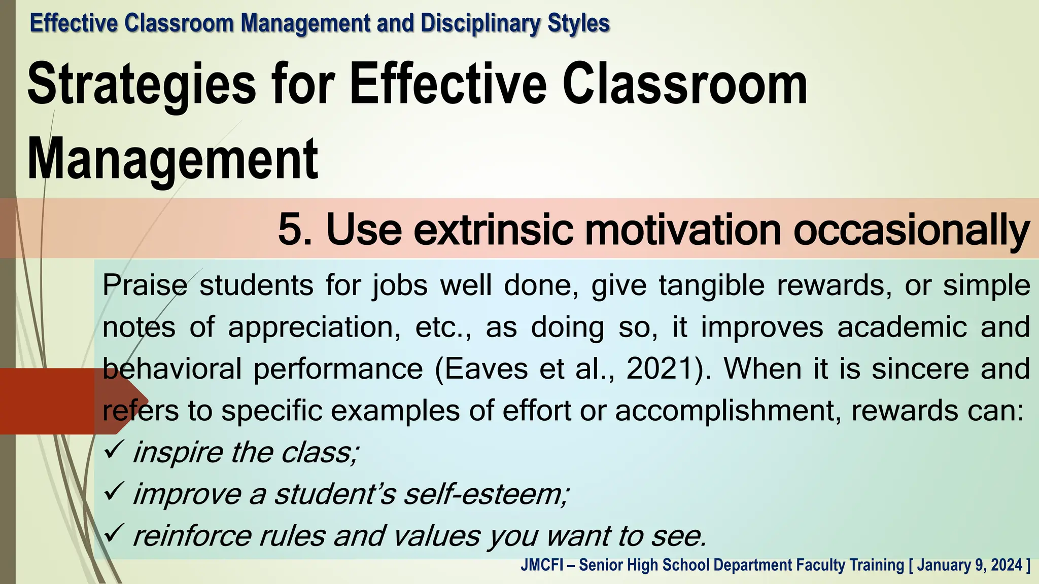 Effective Classroom Management and Disciplinary Styles.pptx