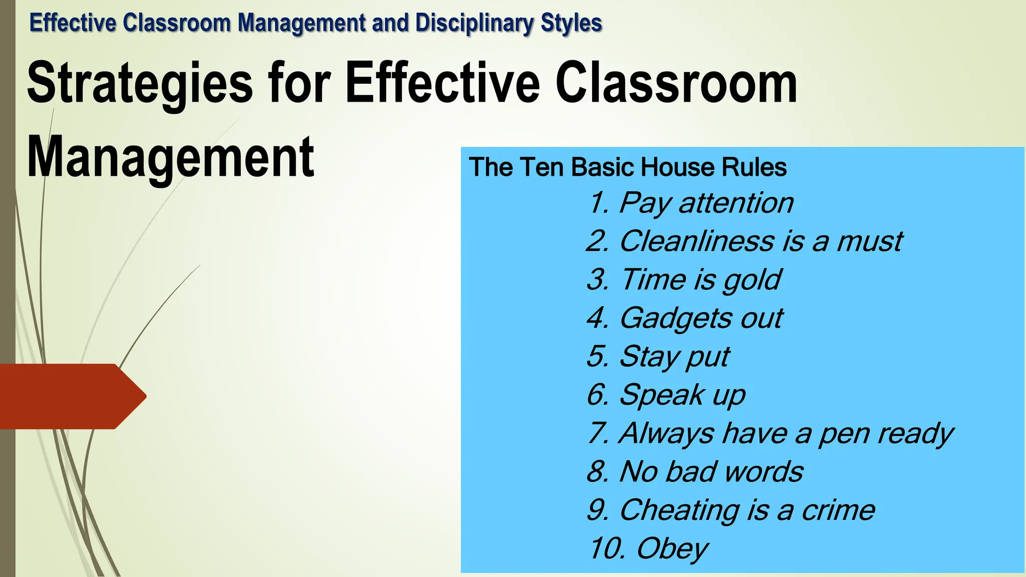 Effective Classroom Management and Disciplinary Styles.pptx