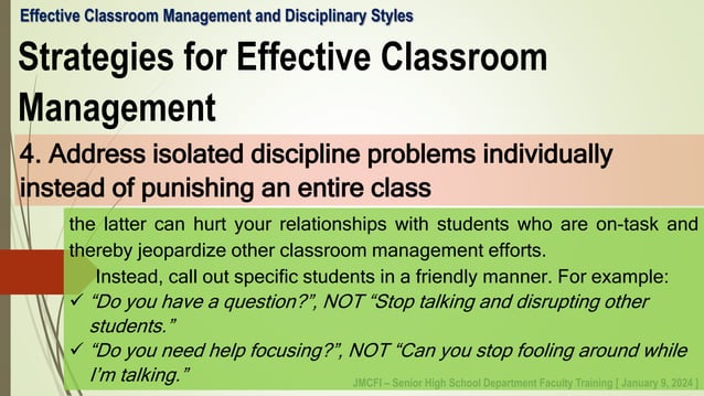 Effective Classroom Management and Disciplinary Styles.pptx