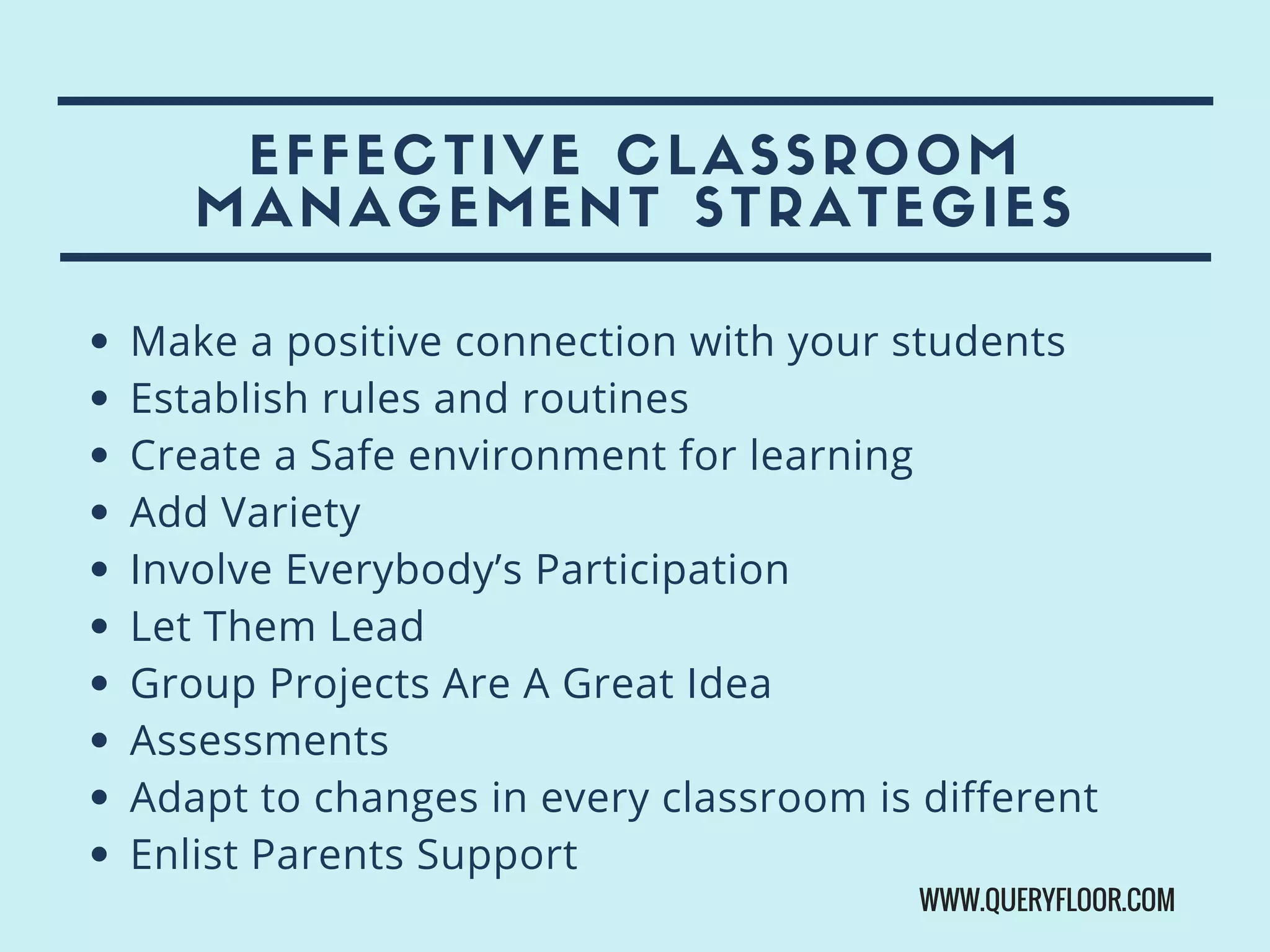 Effective classroom management strategies | PDF