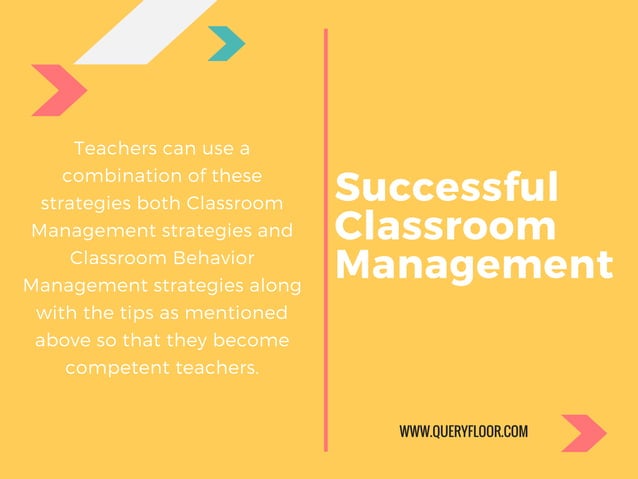 Effective classroom management strategies | PDF | College Planning ...