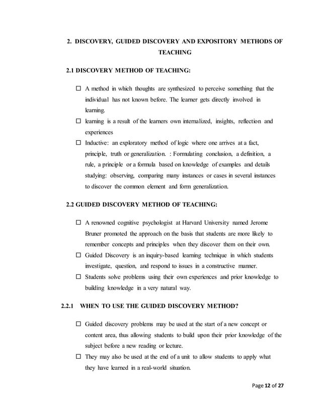 Effective classroom strategies | PDF