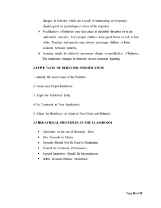 Effective classroom strategies | PDF