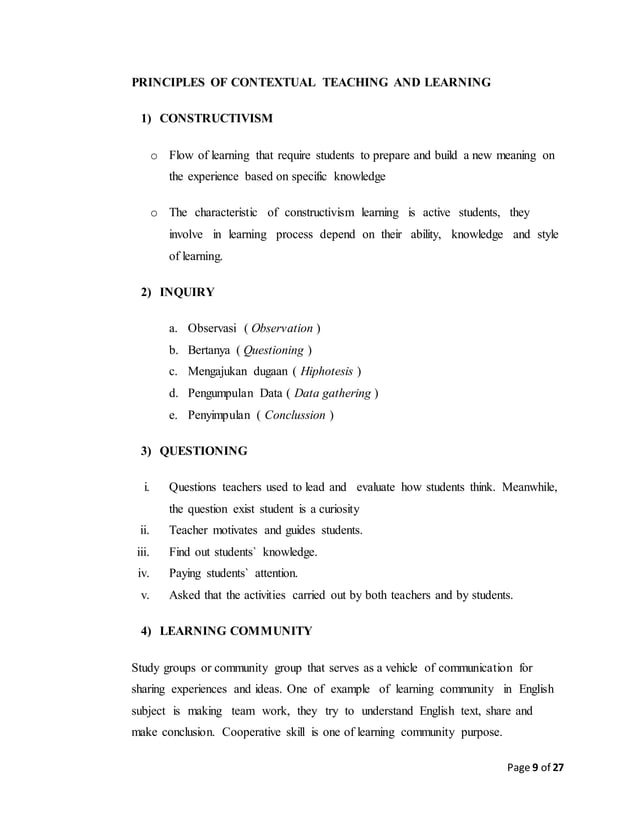 Effective classroom strategies | PDF