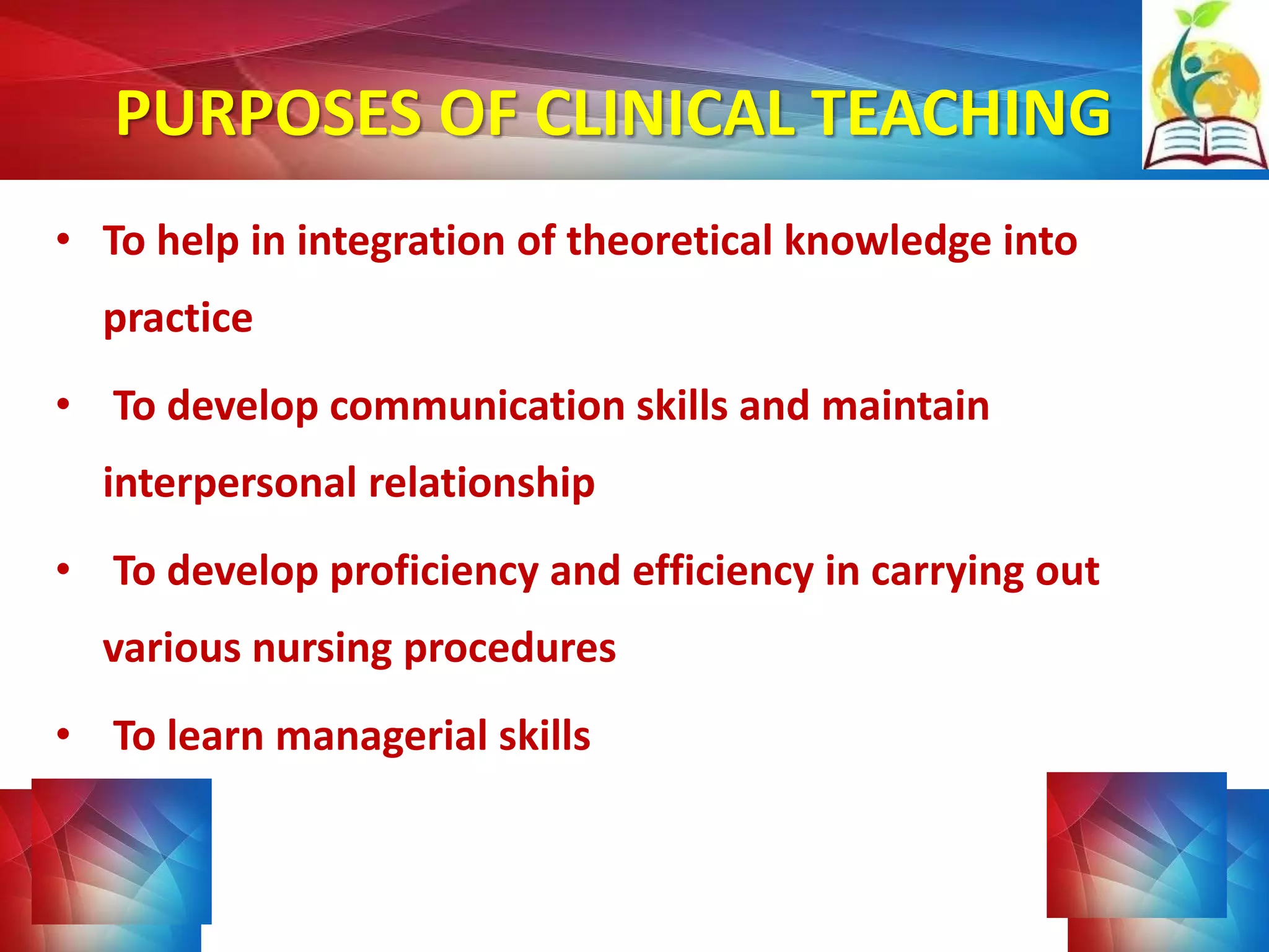 Effective clinical teaching methods - gihs | PPTX | Professional School ...