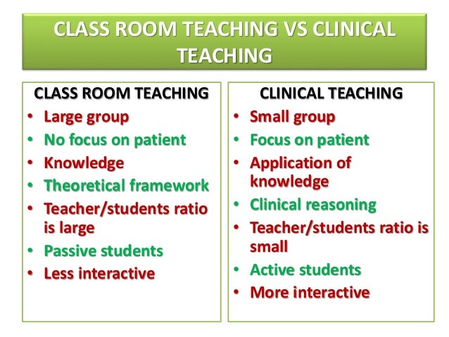 Effective clinical teaching methods - gihs