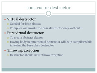 Effective c++notes | PDF | Programming Languages | Computing