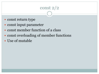 Effective c++notes | PPT