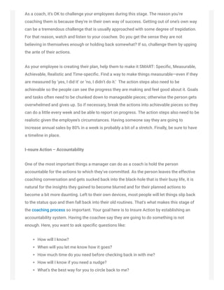 Effective Coaching Part 2: Moving Into Action | PDF