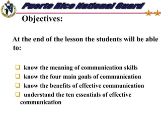 LC Effective Communication | PPSX | Computer Networking | Computing