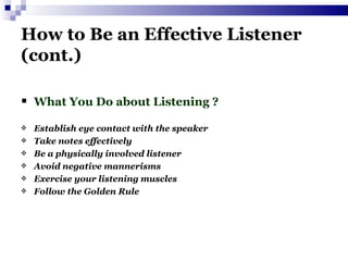 Effective communication | PPT