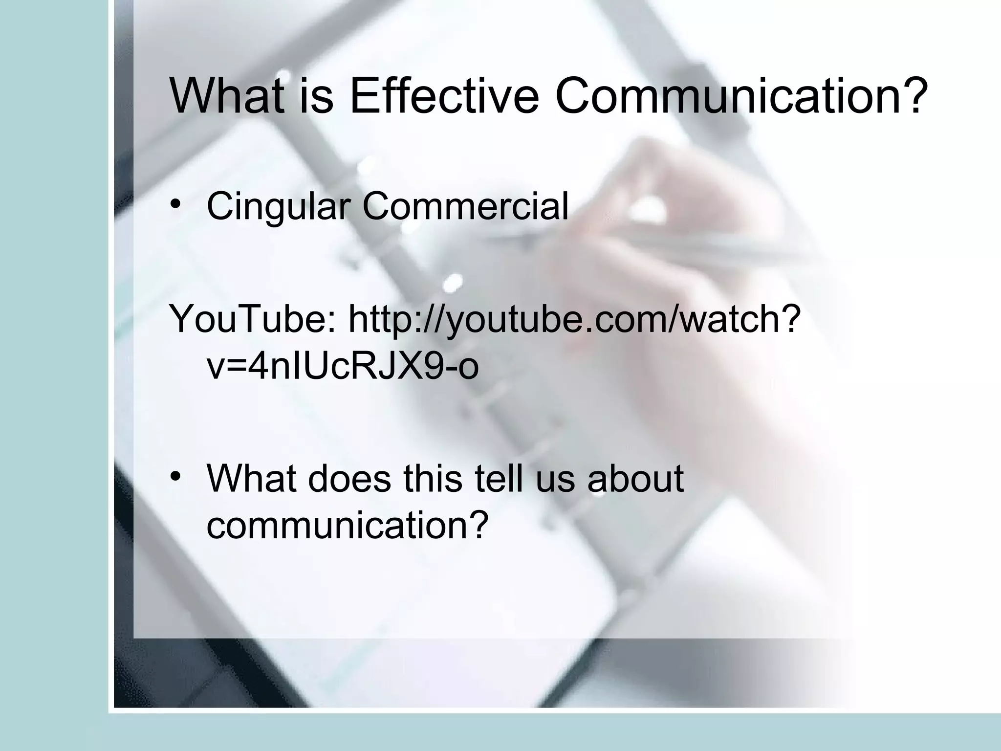 Effectivecommunication | PPT