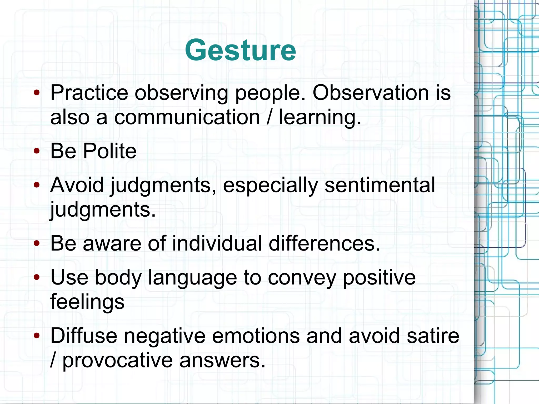 Effective communication | ODP