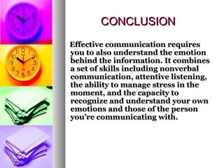 Effective communication | PPT