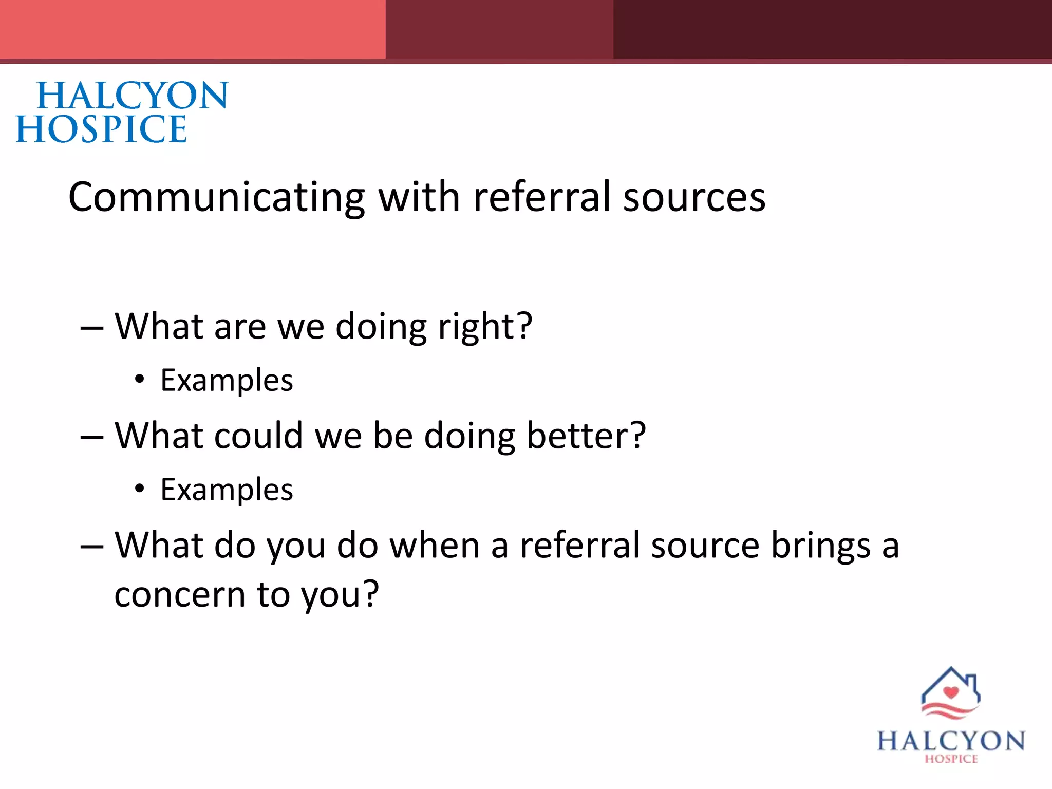 Effective Communication in Hospice | PPT
