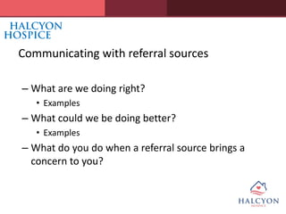 Effective Communication in Hospice | PPTX