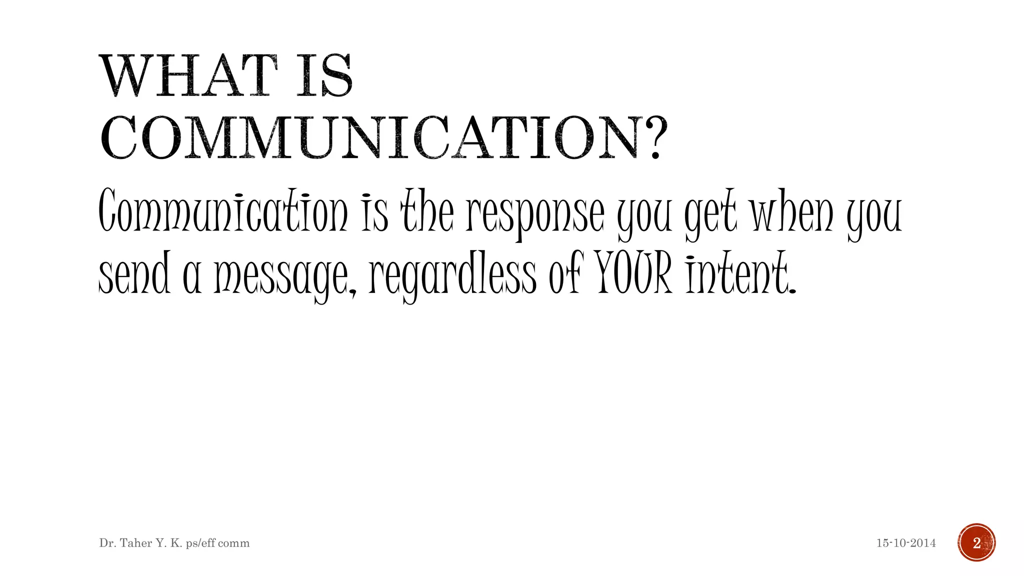 Effective communication in patient safety and healthcare | PPTX