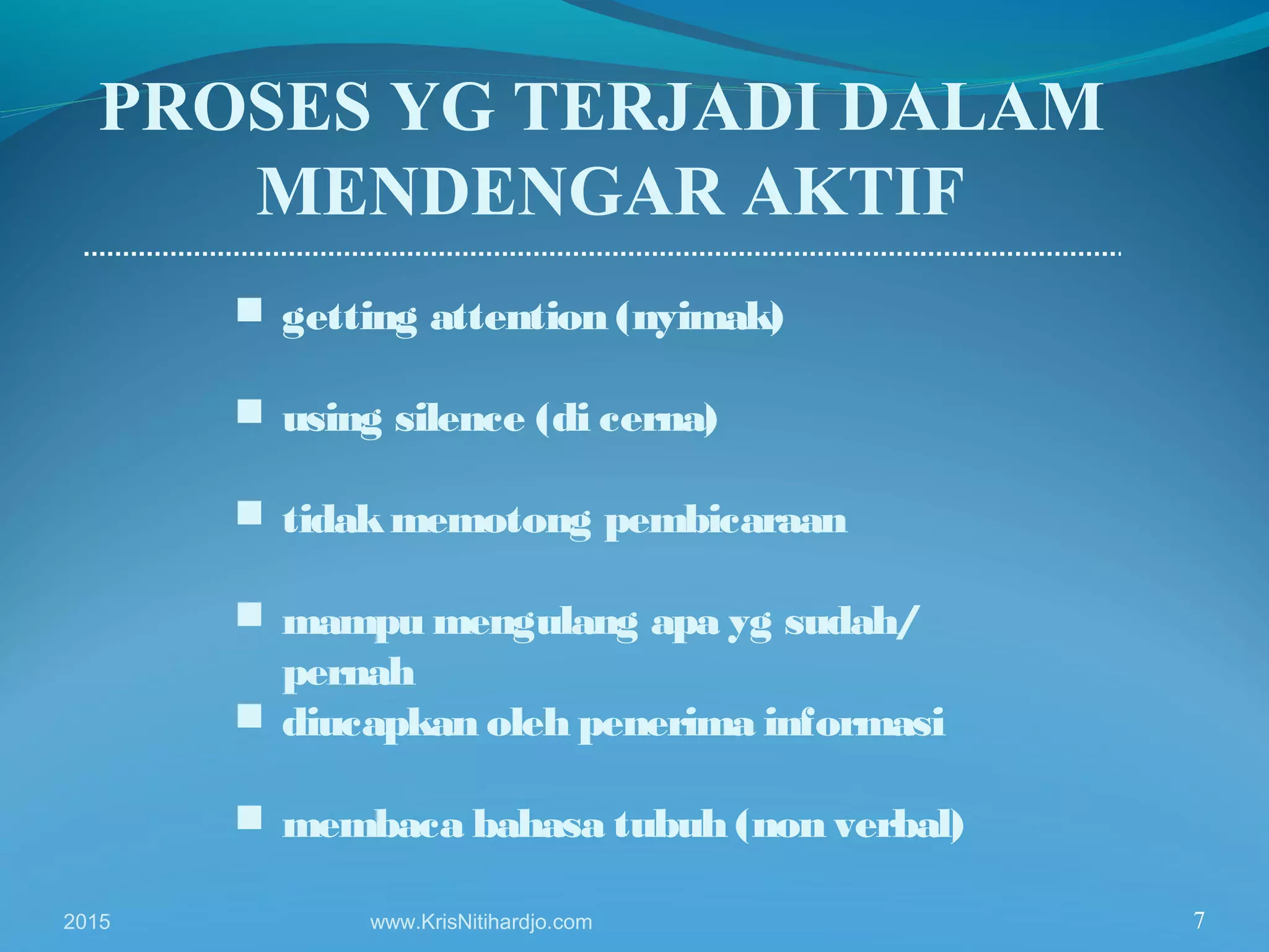 Effective Communication (Indonesian Version) | PPT