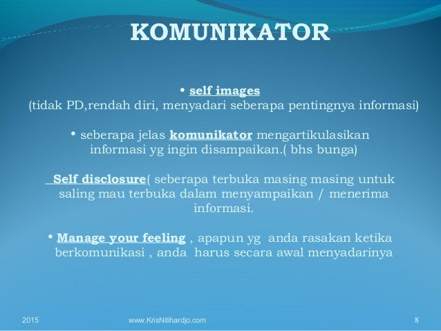 Effective Communication (Indonesian Version)