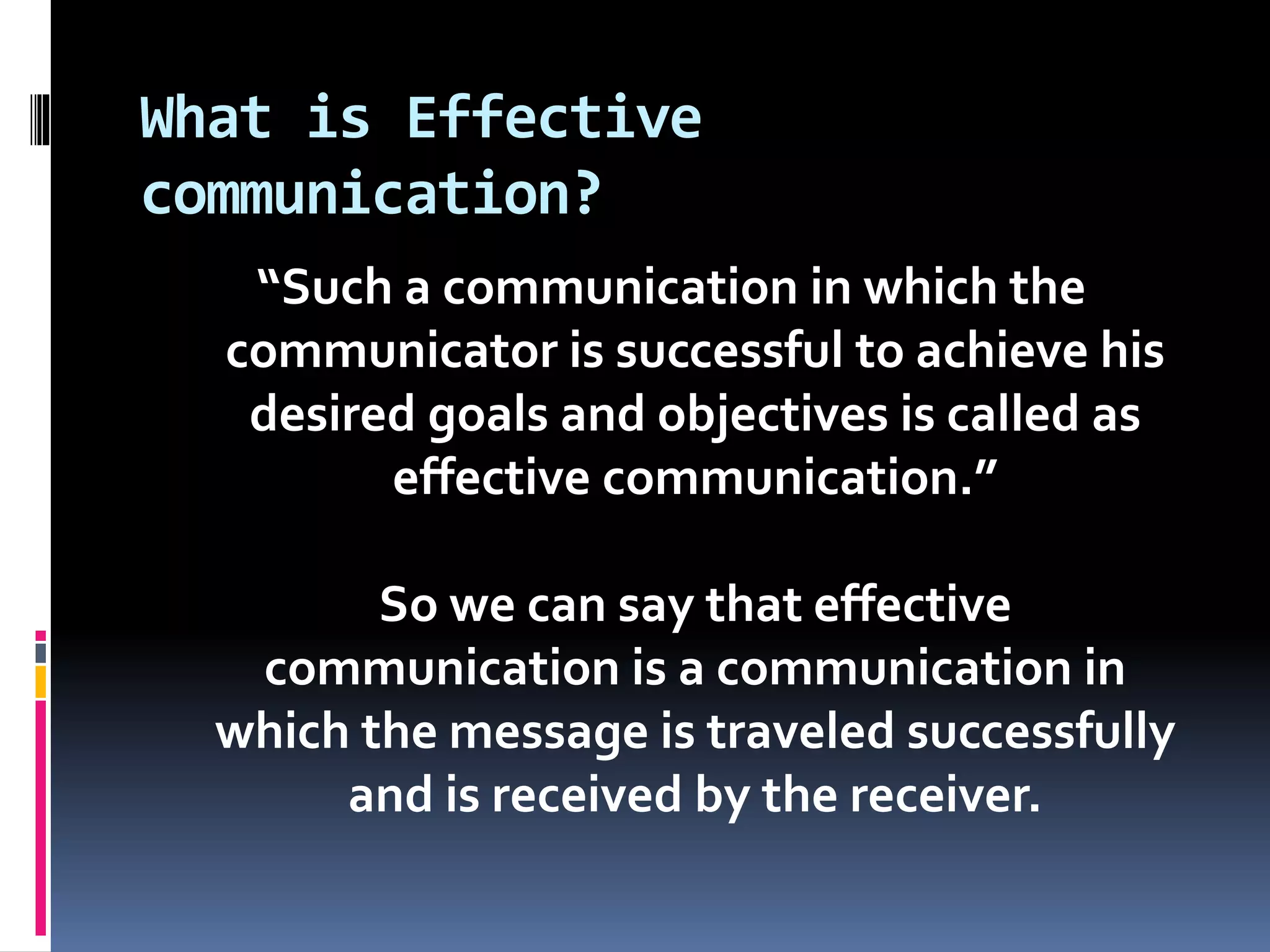 Effective communication by Arsalan | PPT