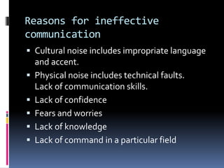 Effective communication by Arsalan | PPT