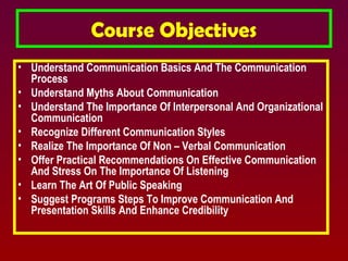 Effective Communication Process