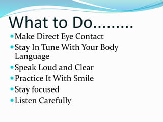 Effective communication | PPTX