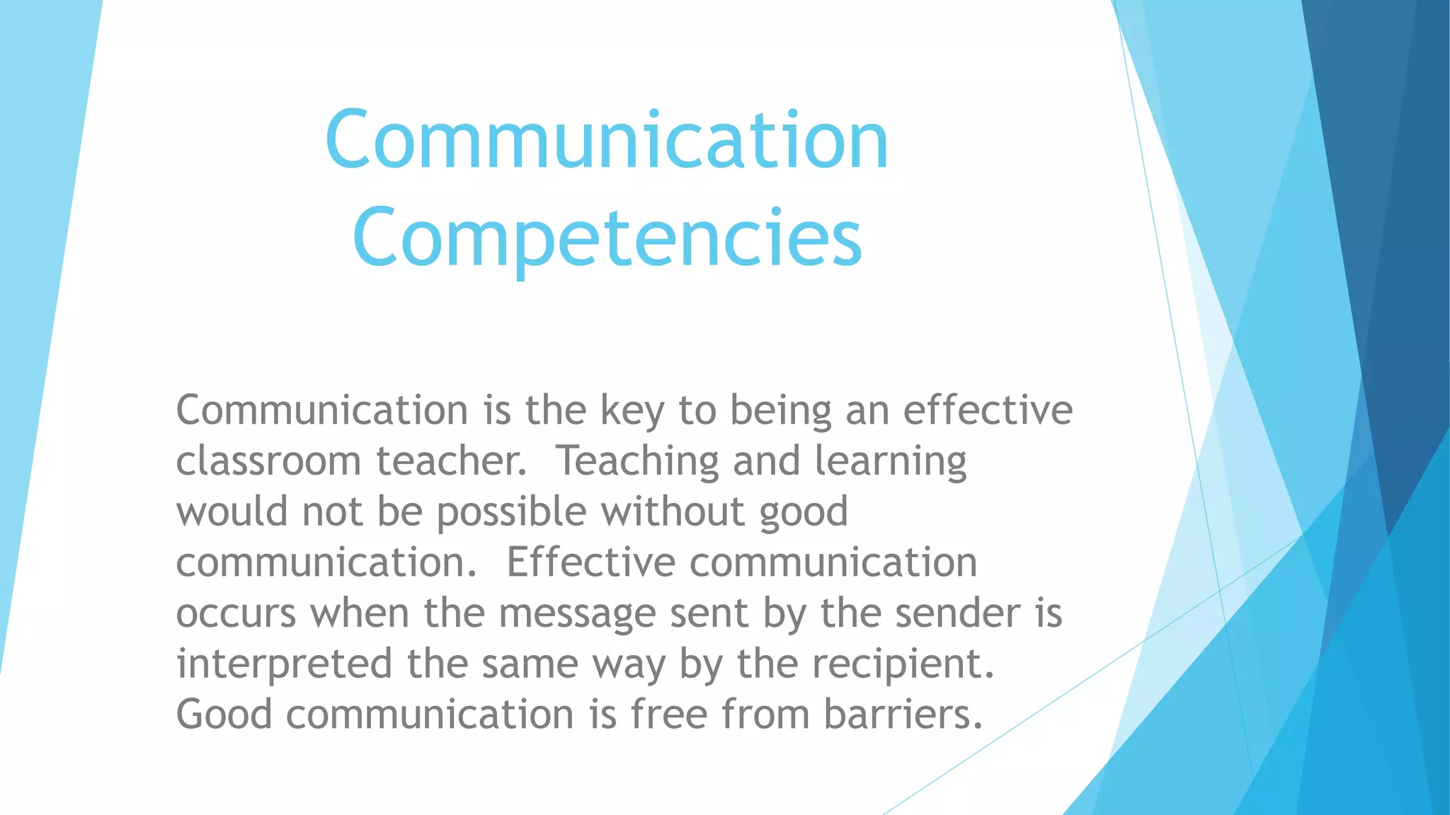 Communication Competencies | PPTX