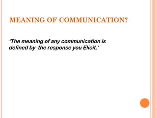 Effective communication | PPT