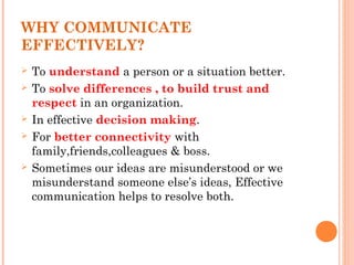 Effective communication | PPT