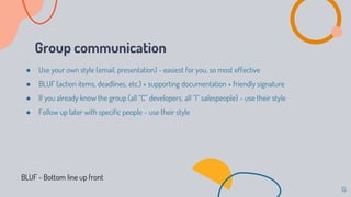 Effective Communication - DiSC Profile | PPTX