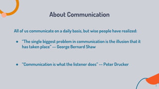 Effective Communication - DiSC Profile | PPTX