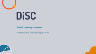 Effective Communication - DiSC Profile | PPTX