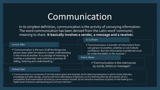 Effective communication | PPTX