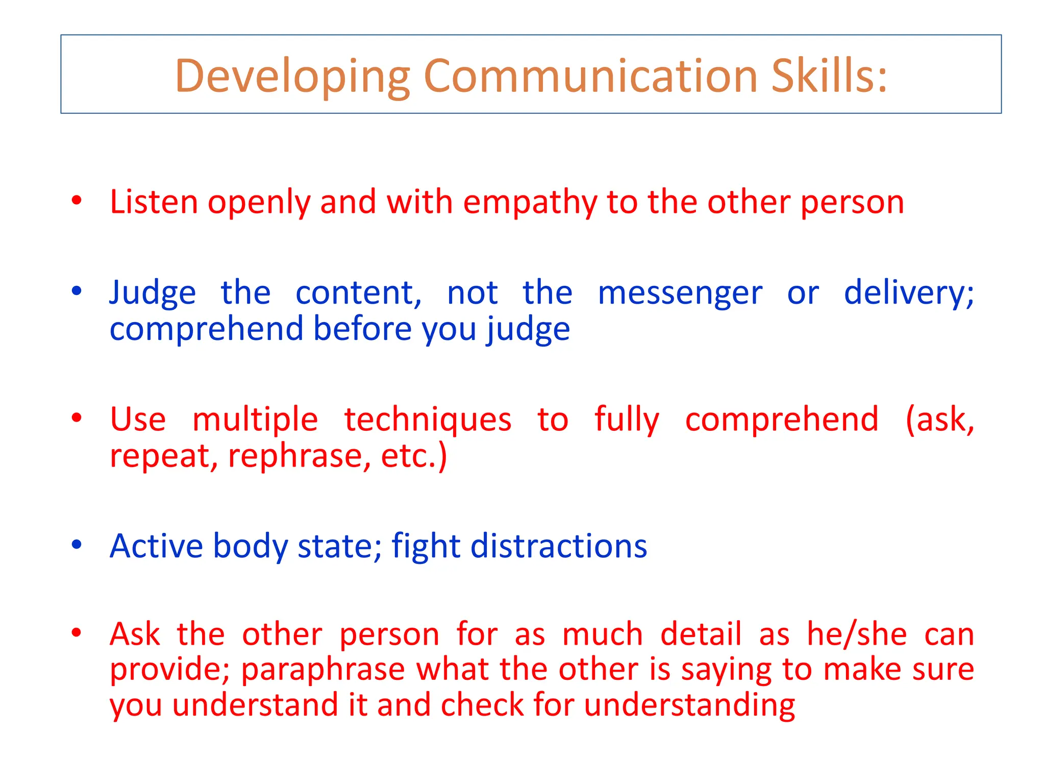 Introduction and Overview of Effective Communication | PPTX