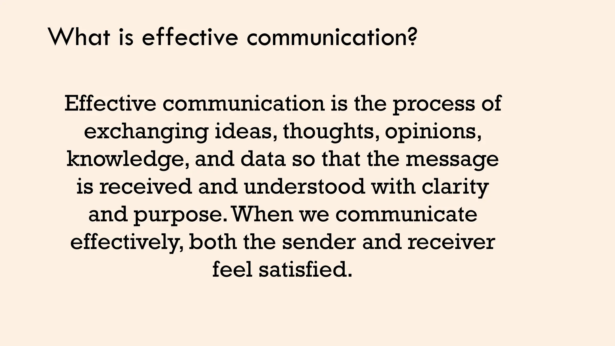 Effective communication slides .ppt pres | PPT