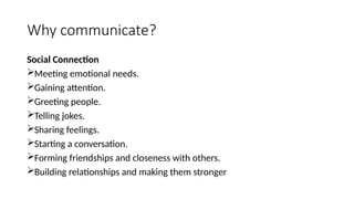 Effective communication, verbal communication and nonverbal ...