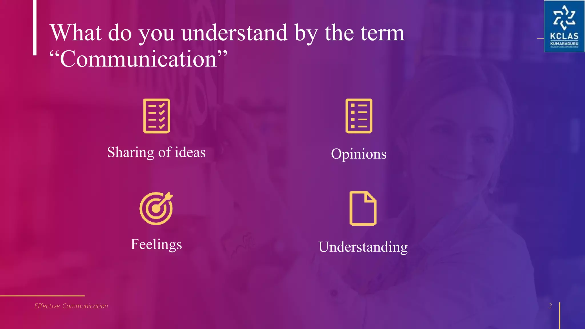 Effective Communication for Students | PPTX