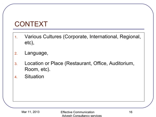 Effective communication -Training Module | PPT