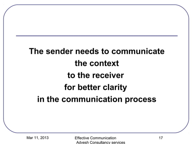 Effective communication -Training Module | PPT