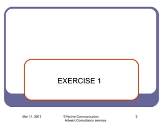 Effective communication -Training Module | PPT