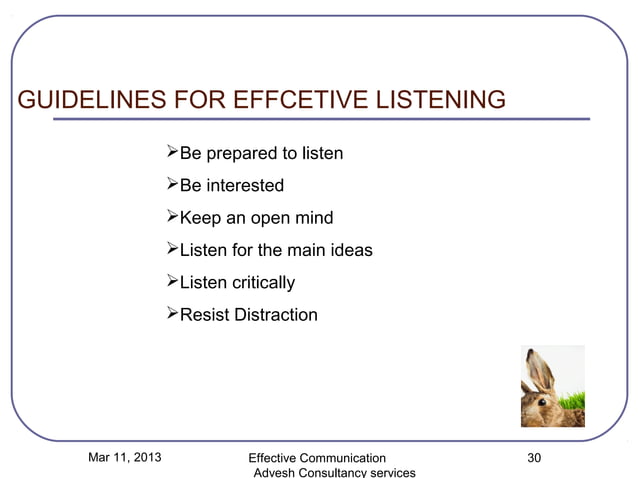 Effective communication -Training Module | PPT