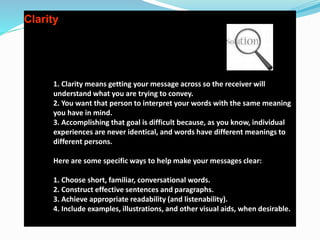 Effective communication 7cs | PPTX