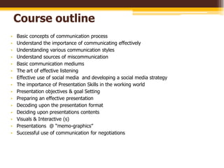 Effective communication and presentation skills[1] | PPT
