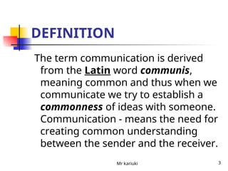 Effective COMMUNICATION edwin.pptnnnnjjb | PPT