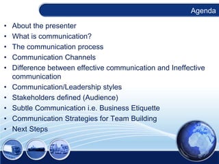 Effective communication for business | PPTX